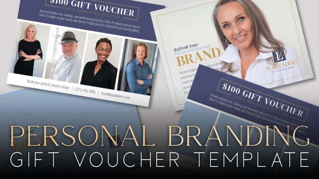 Personal Branding Gift Voucher Template