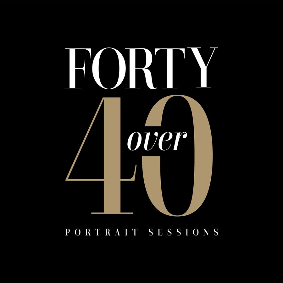 40 Over 40 Logo Templates