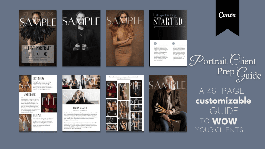 Portrait Client Prep Guide Template