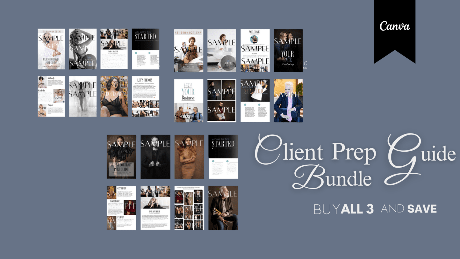 Client Prep Guide Template Bundle
